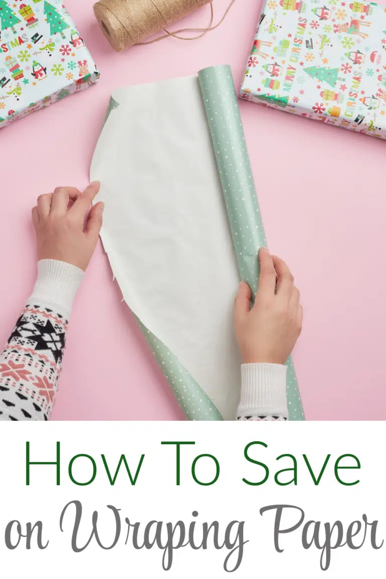 How to Save Money on Wrapping Paper